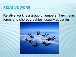 SKY DIVING PROJECT | PPTX | Extreme Sports | Sports