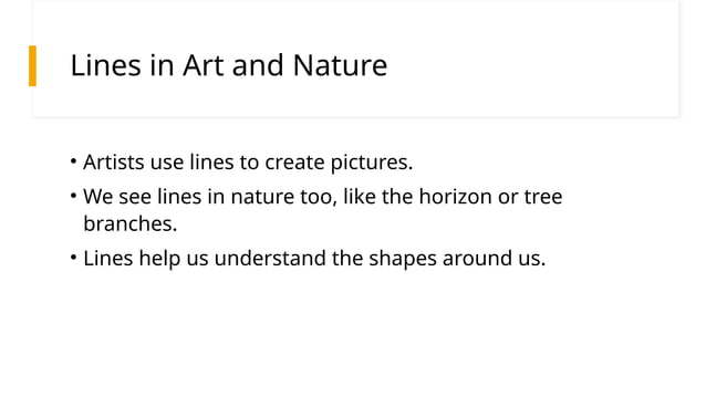 MAPEH Lines for Grade 3, (Arts for grade 3)) | PPTX | Science