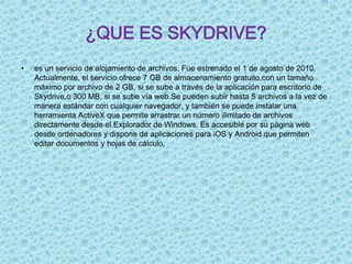 Skydrive | PPT