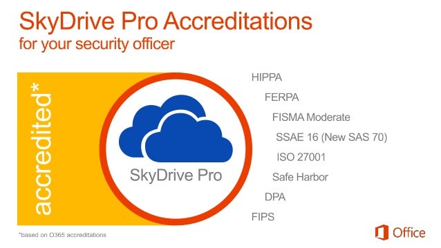 SkyDrive Pro Details