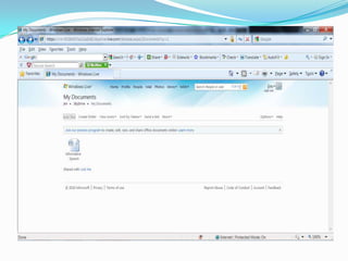 Skydrive tutorial | PPTX