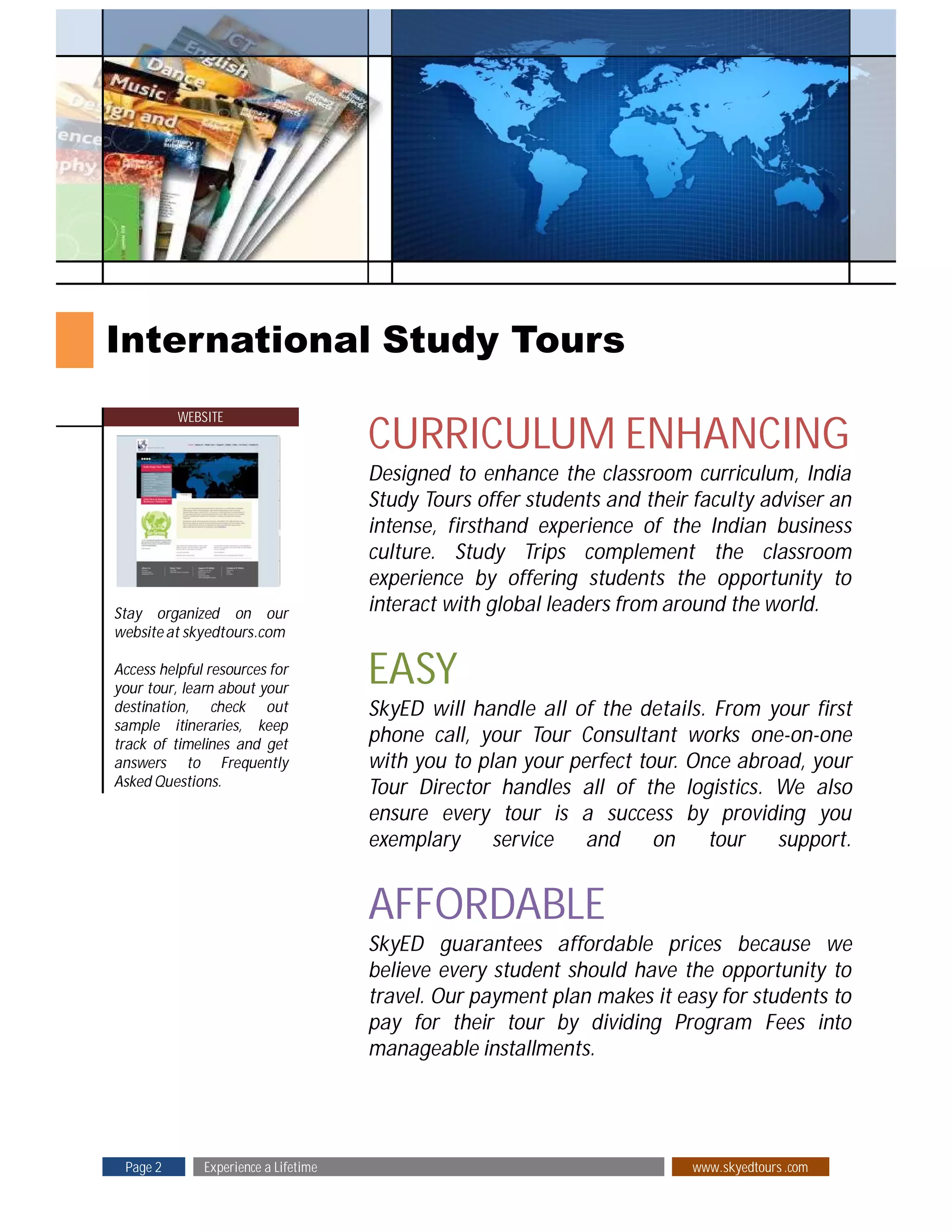 SkyED International Study Tours