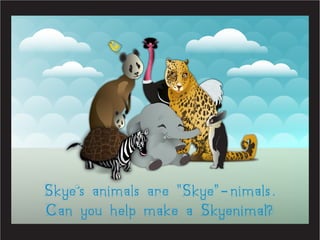 Skyenimals! Animal Book | PDF