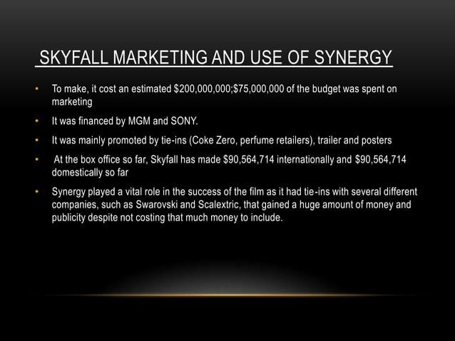 Skyfall | PPTX