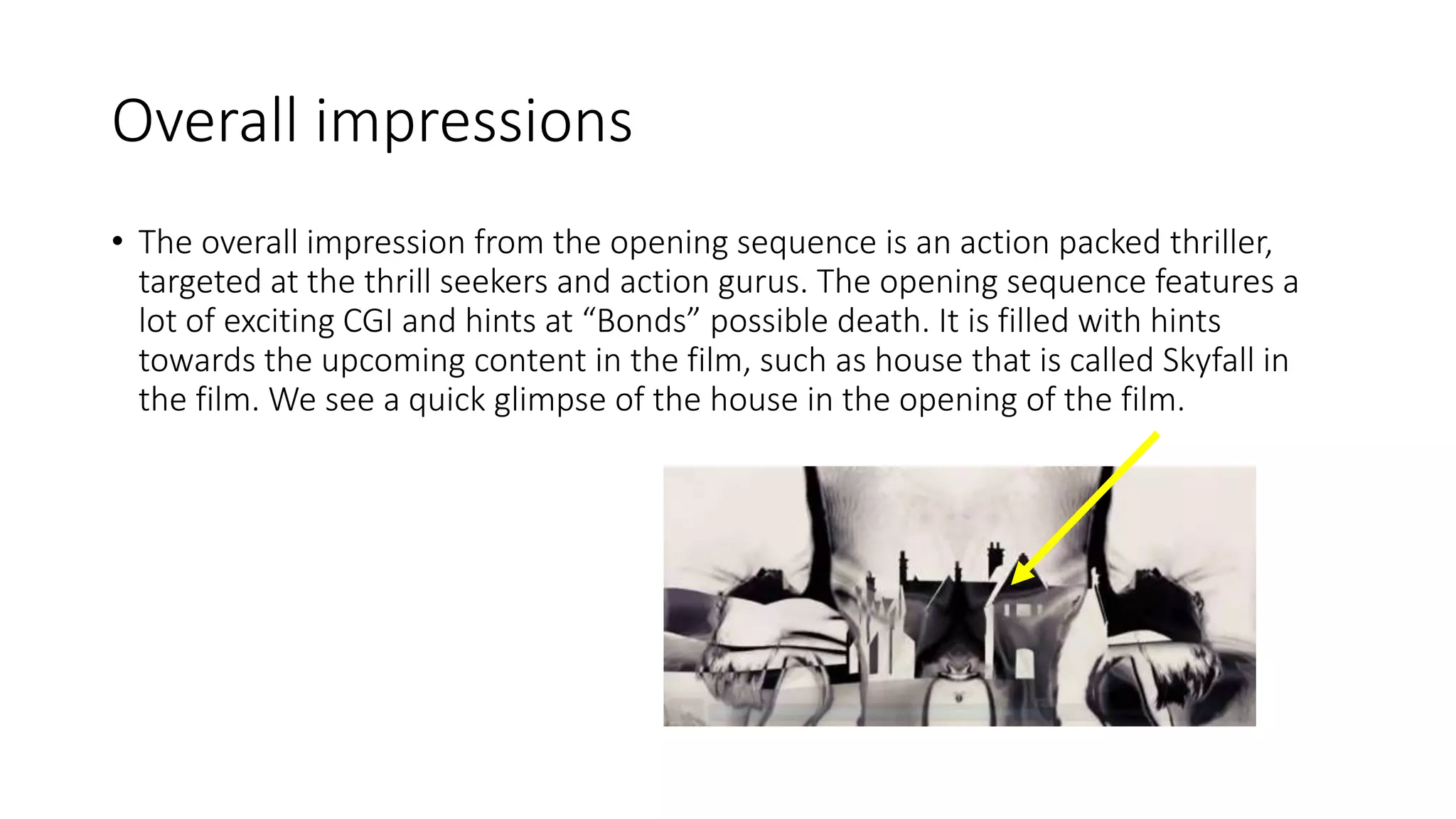 Skyfall Opening Sequence Review | PPT