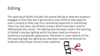 Skyfall Opening Sequence Review | PPT