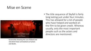 Skyfall Opening Sequence Review | PPT