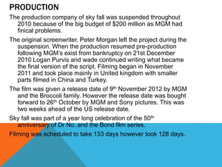 Sky fall case study | PPTX