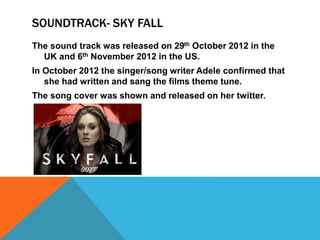 Sky fall case study | PPTX