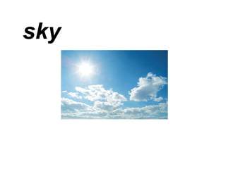 Sky falling vocab | PPT