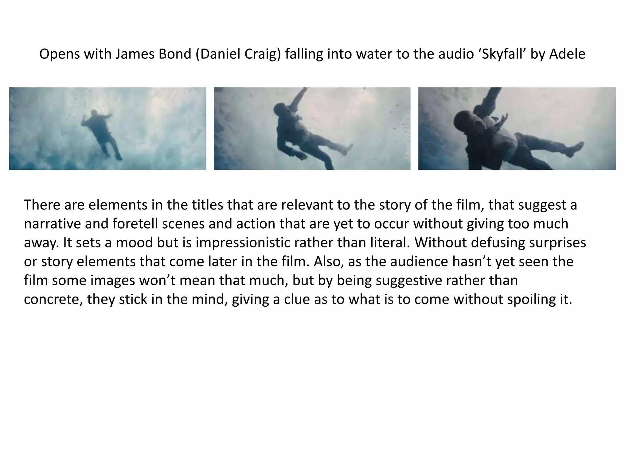 Skyfall opening sequence | PPTX