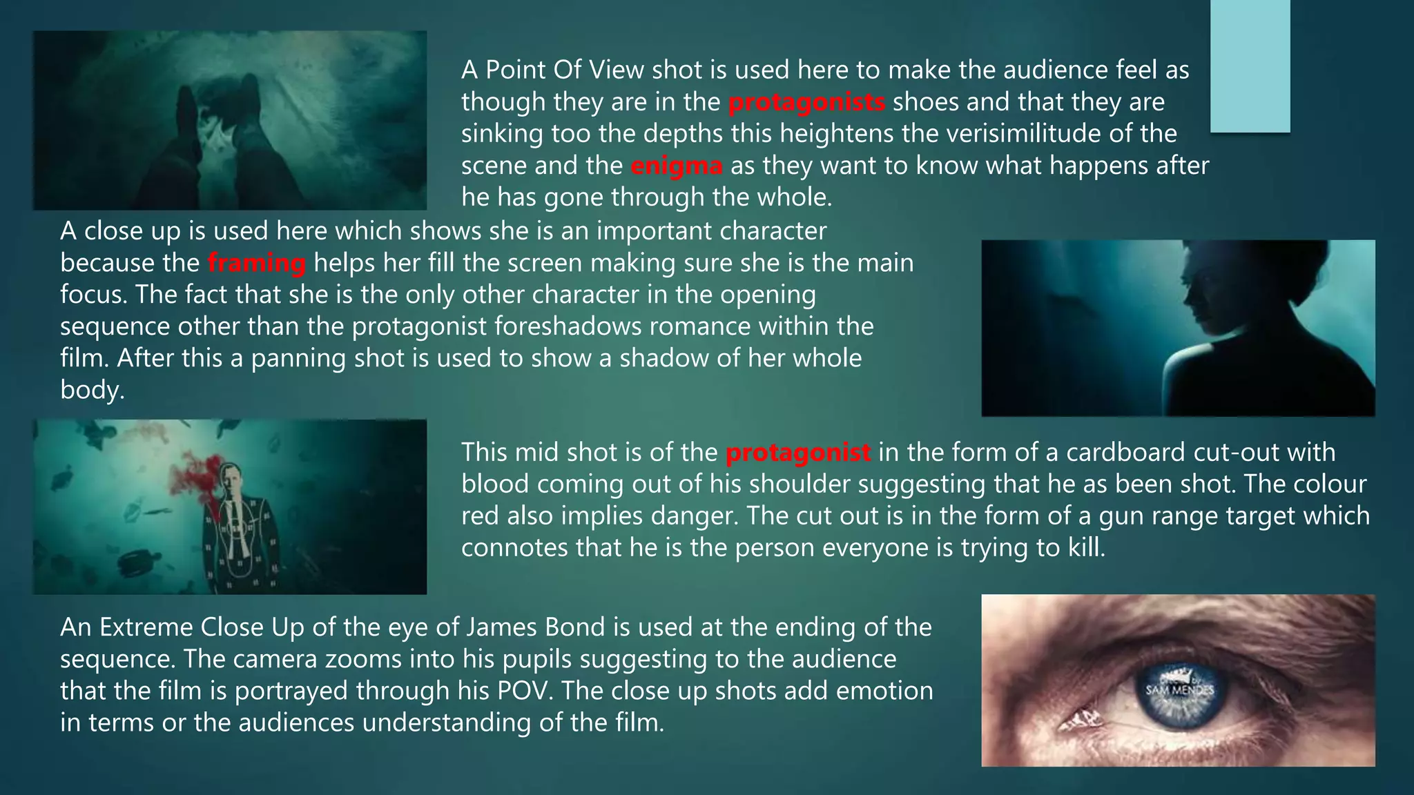 Skyfall Opening Sequence Textual Analysis | PPTX