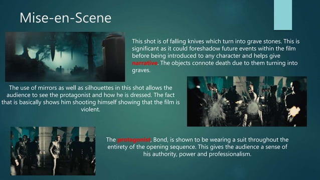 Skyfall Opening Sequence Textual Analysis | PPTX | Video Production | Content Production