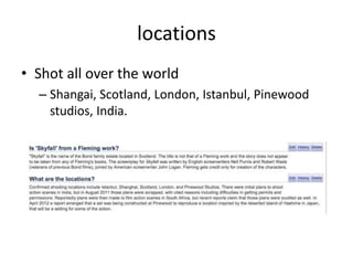 Skyfall powerpoint | PPT