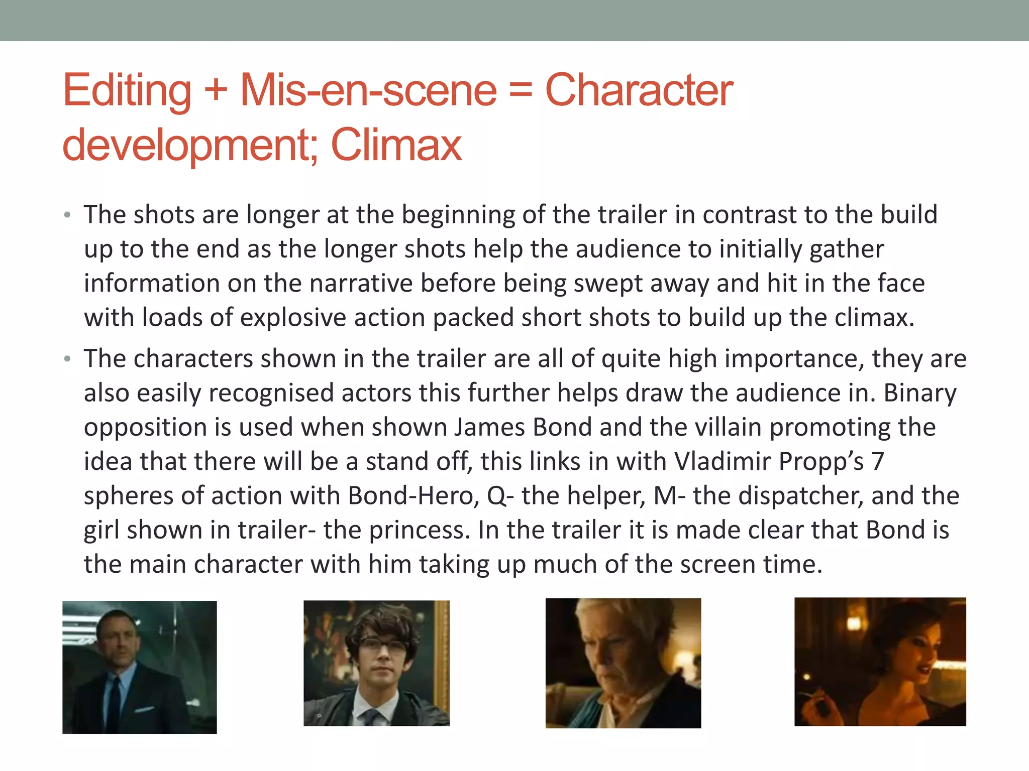 Skyfall trailer analysis | PPTX