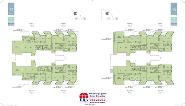 Sky Habitat Brochure Floor Plans BLK 7 | PDF | Real Estate Renting and ...
