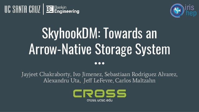 Skyhook: Towards an Arrow-Native Storage System, CCGrid 2022 | PPT
