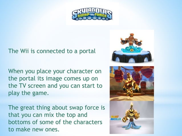 Skylanders swap force | PPT