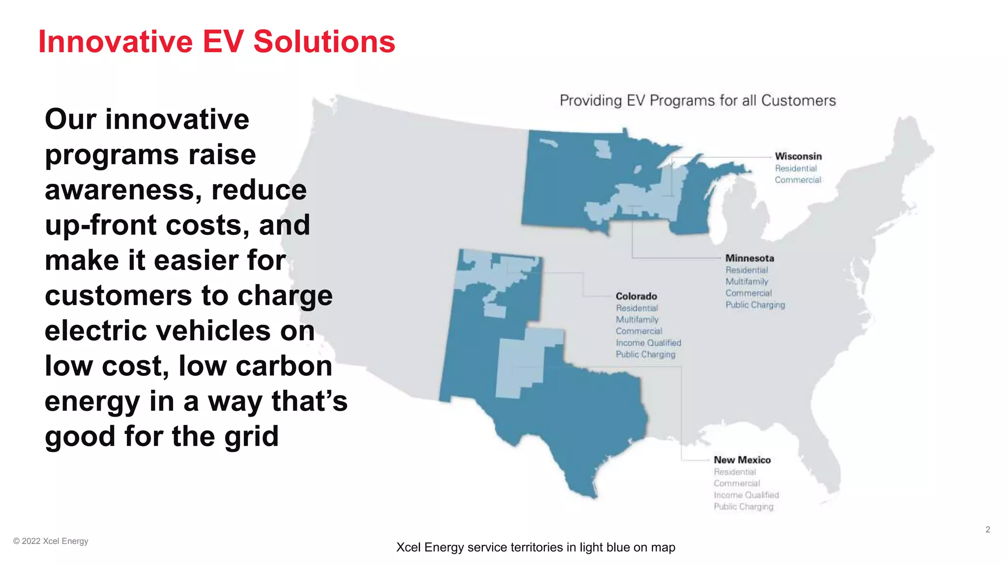 Xcel Energy Electric Vehicle Equity Programs by Skyler Potocek | PPT
