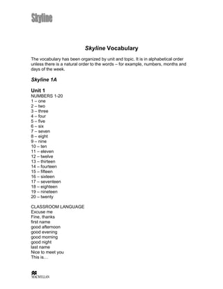 Skyline 1-by-unit-topic | DOC