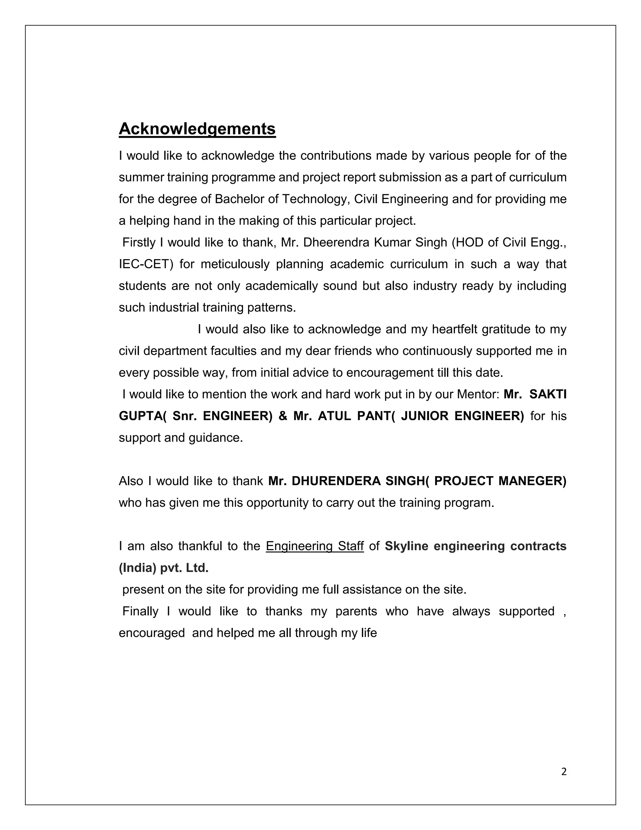 Construction of residential building | PDF