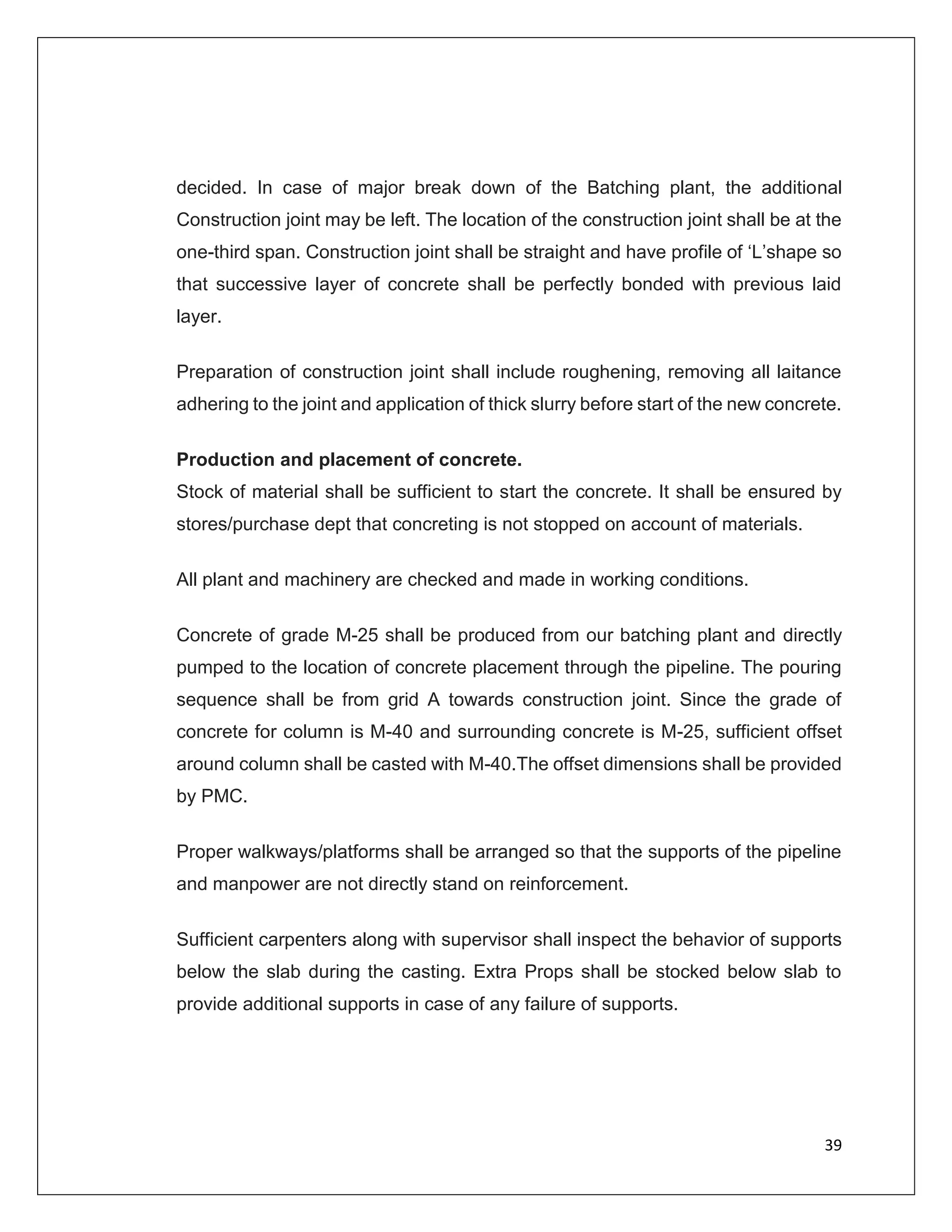 Construction of residential building | PDF