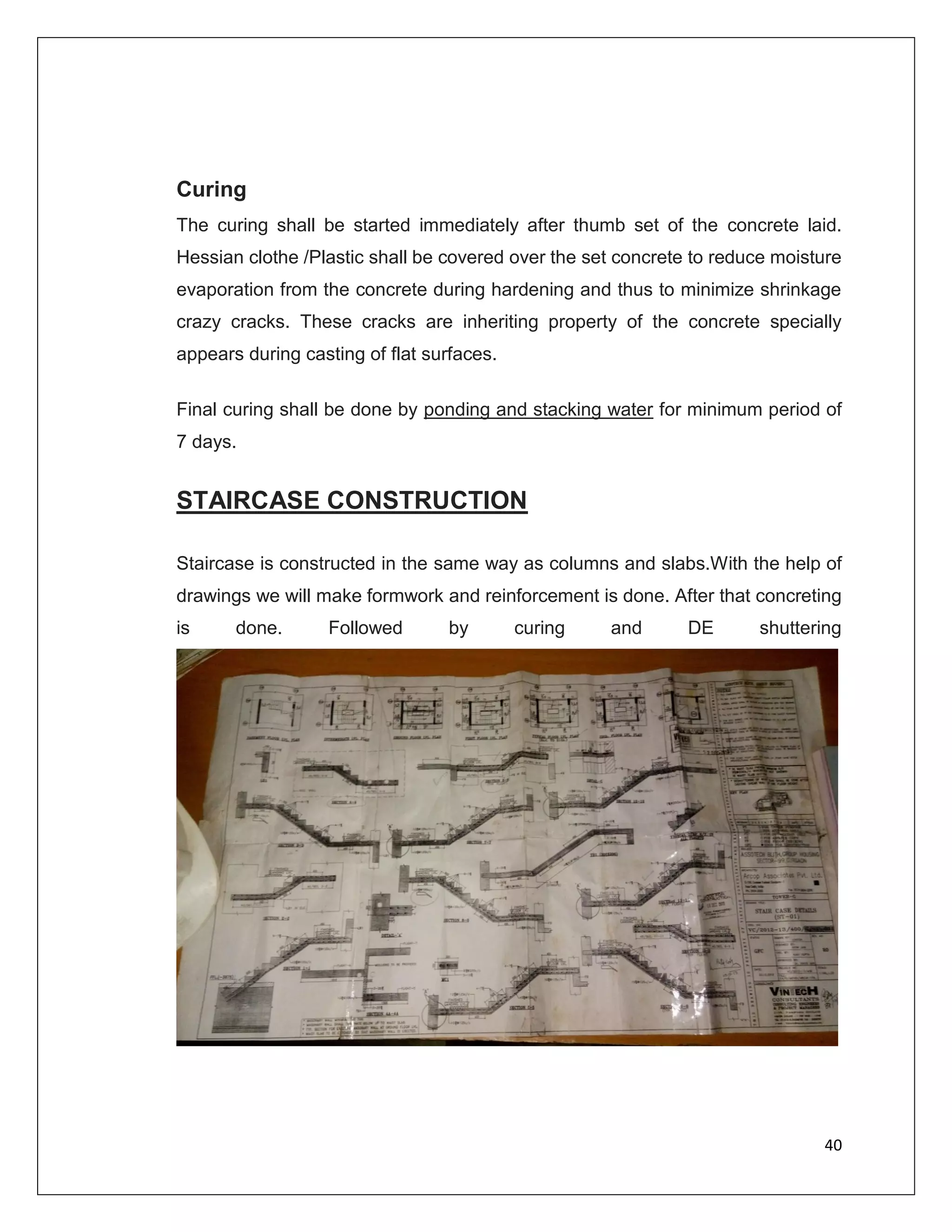 Construction of residential building | PDF