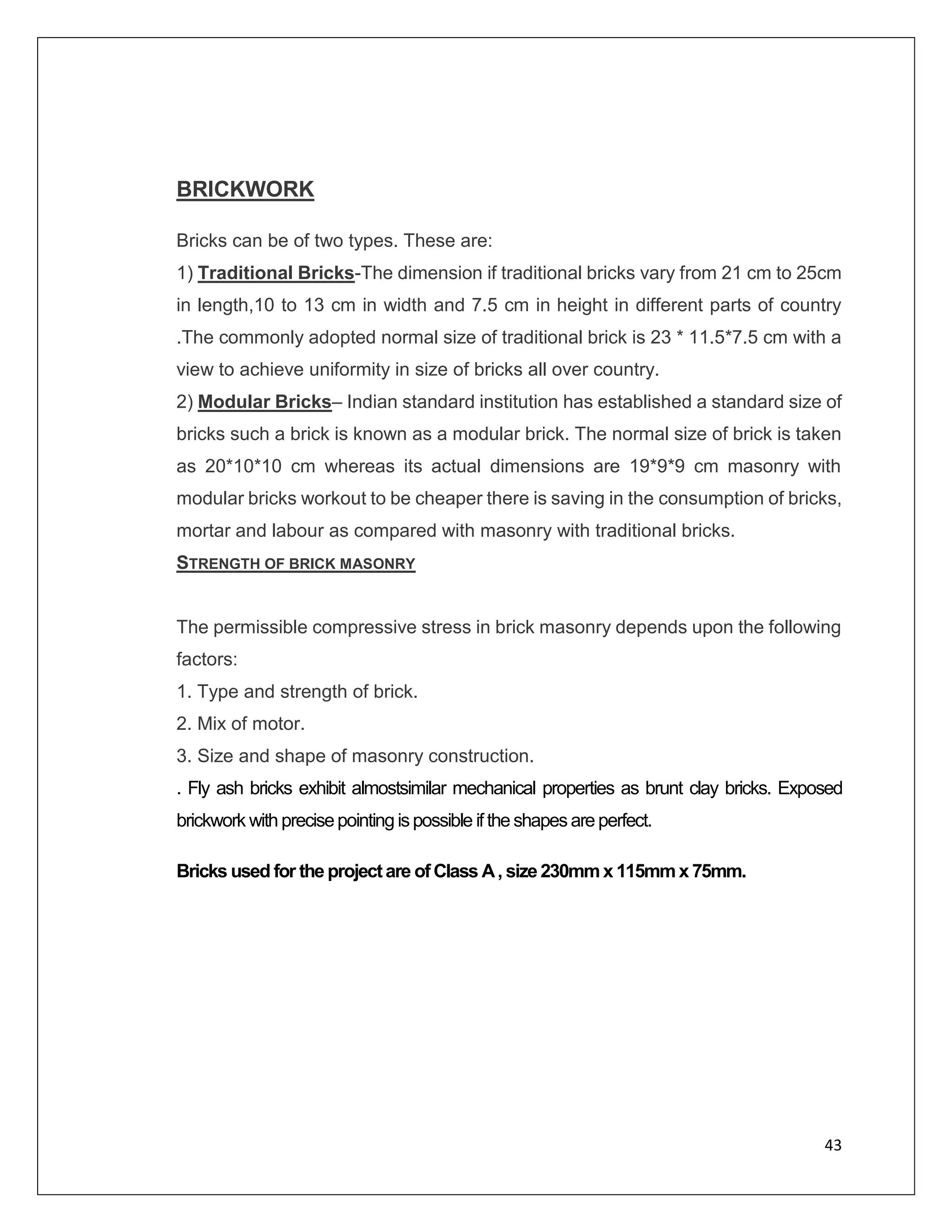 Construction of residential building | PDF