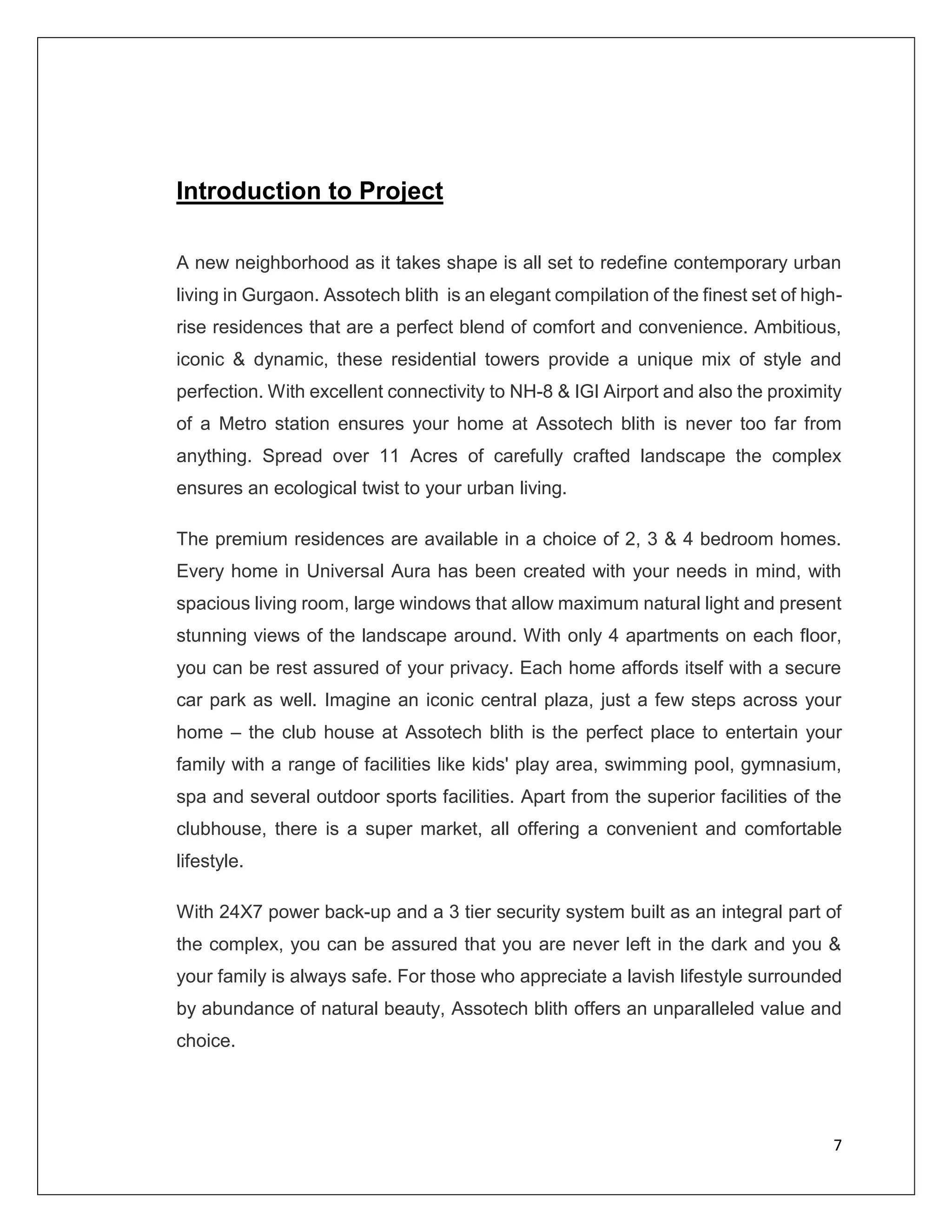 Construction of residential building | PDF