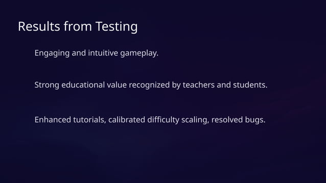 Sky Math Quest Game Project Presentation | PPTX