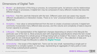 Hannover Messe: Evolution of a cognitive Digital Twin | PPTX