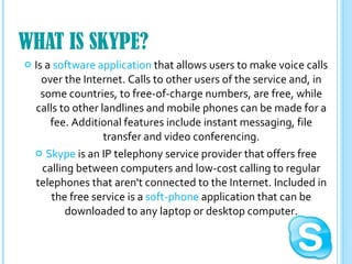 Skype ppt | PPT