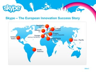 The Story of Skype (Stanford 2009) | PPT