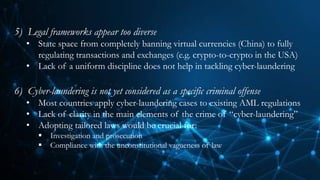 Cryptocurrencies and cyberlaundering- the need for regulation, Gian ...