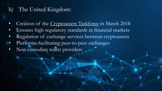 Cryptocurrencies and cyberlaundering- the need for regulation, Gian Marco Bovenzi | PPTX