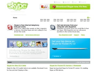 Five Years of Skype: A Graphic History | PDF