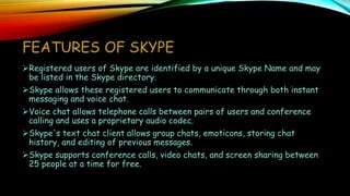 SKYPE AS OVERLAY NETWORK | PPTX | Web Conferencing | Computer Software ...