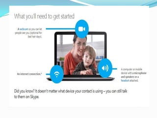Skype for learning and teaching | PPTX