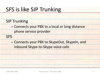 Skype For Sip Beta Opens to Everyone | PPT