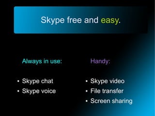 Skype Measures Up Presentation | PDF