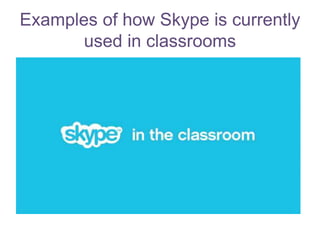 Skype E-Learning Platform Review | PPTX | Web Conferencing | Computer ...
