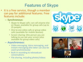 Skype E-Learning Platform Review | PPTX | Web Conferencing | Computer ...