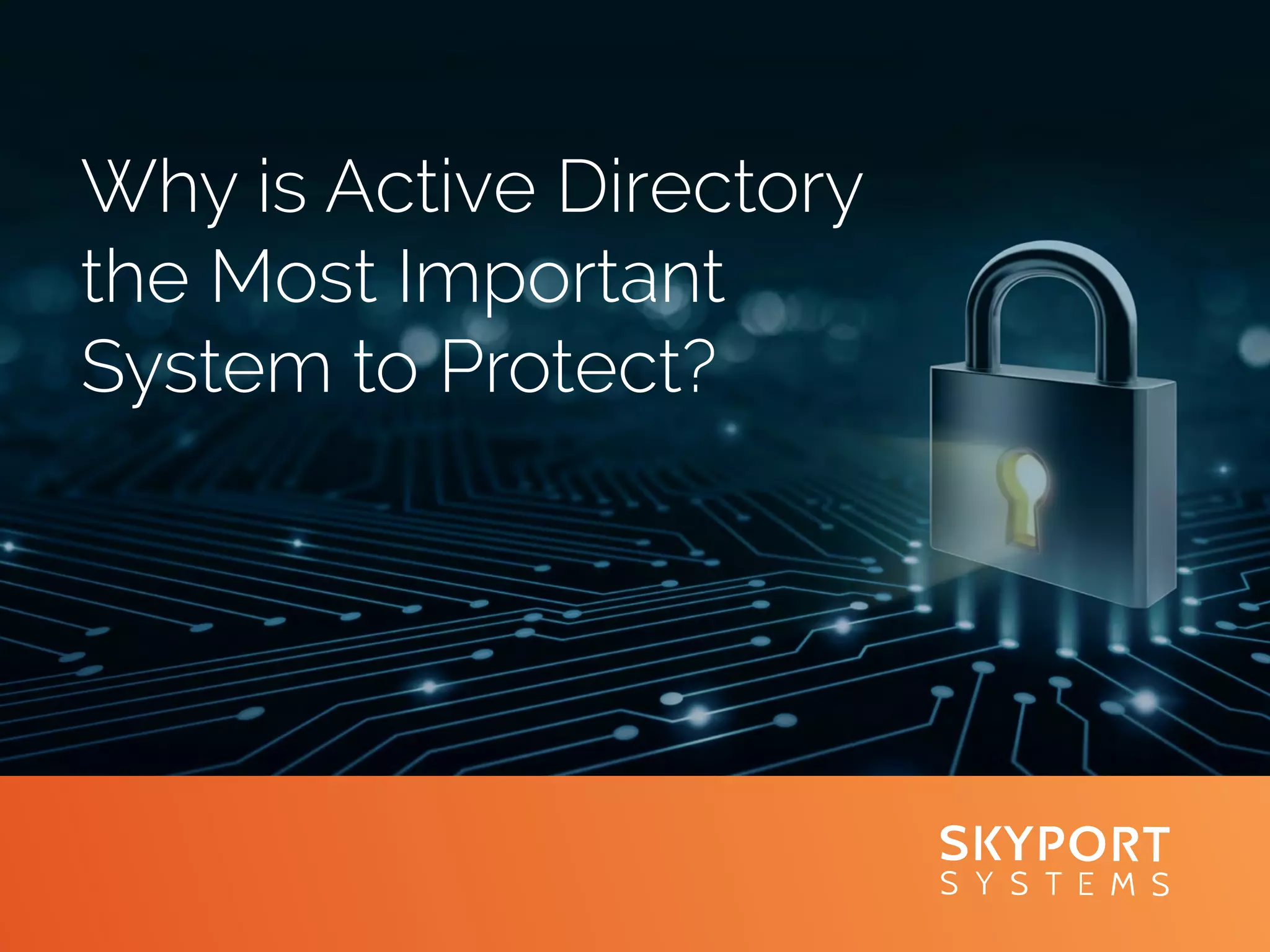 Skyport Systems: Securing Your Biggest IT Risk: Microsoft Active ...