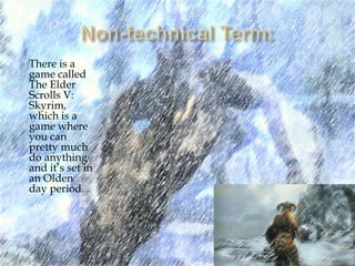 The Elder Scrolls V: Skyrim | PPTX