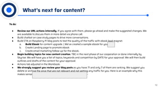 Sample of Content Audit Deck // MAN Digital | PDF
