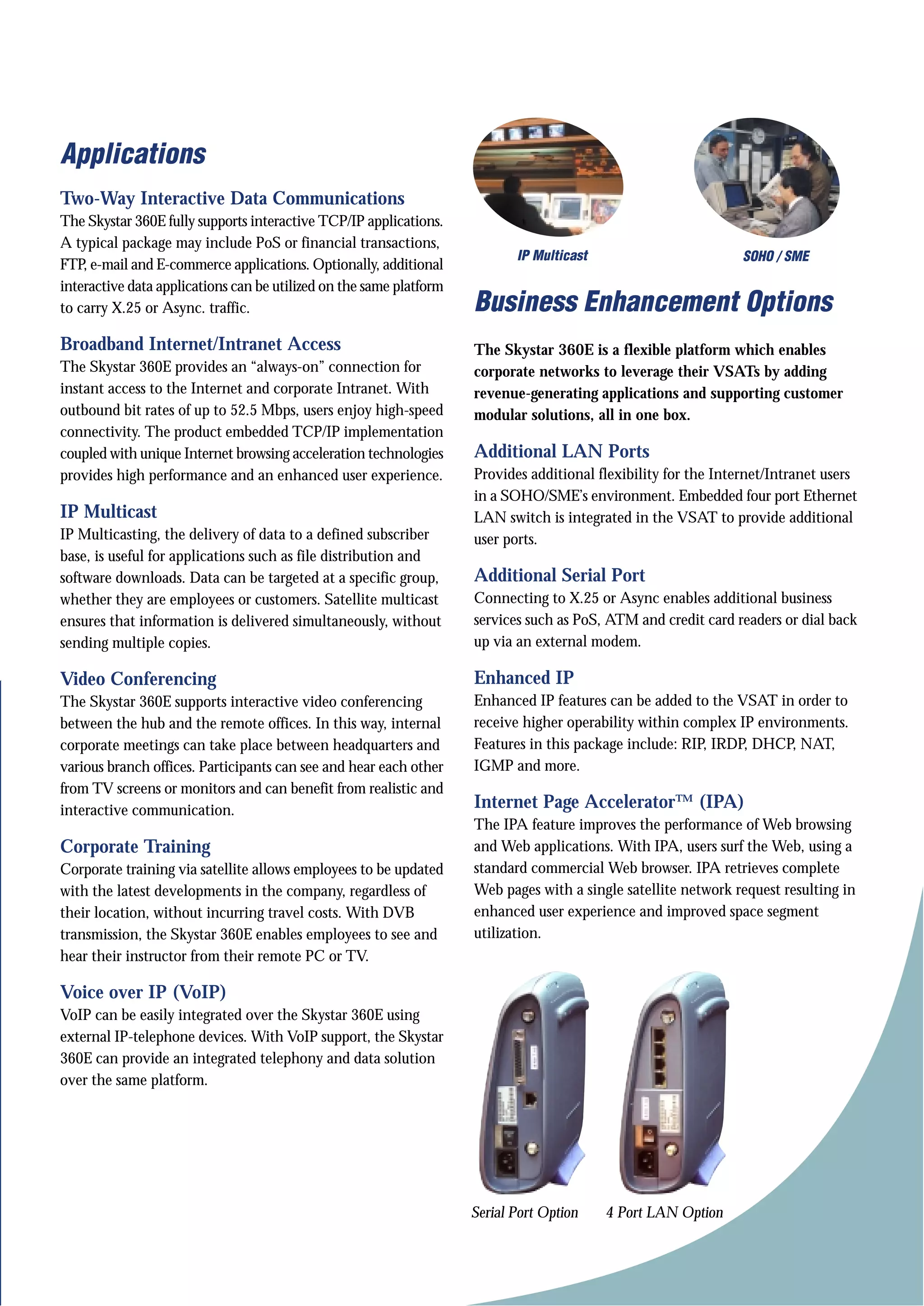 Skystar 360 E Data Sheet | PDF