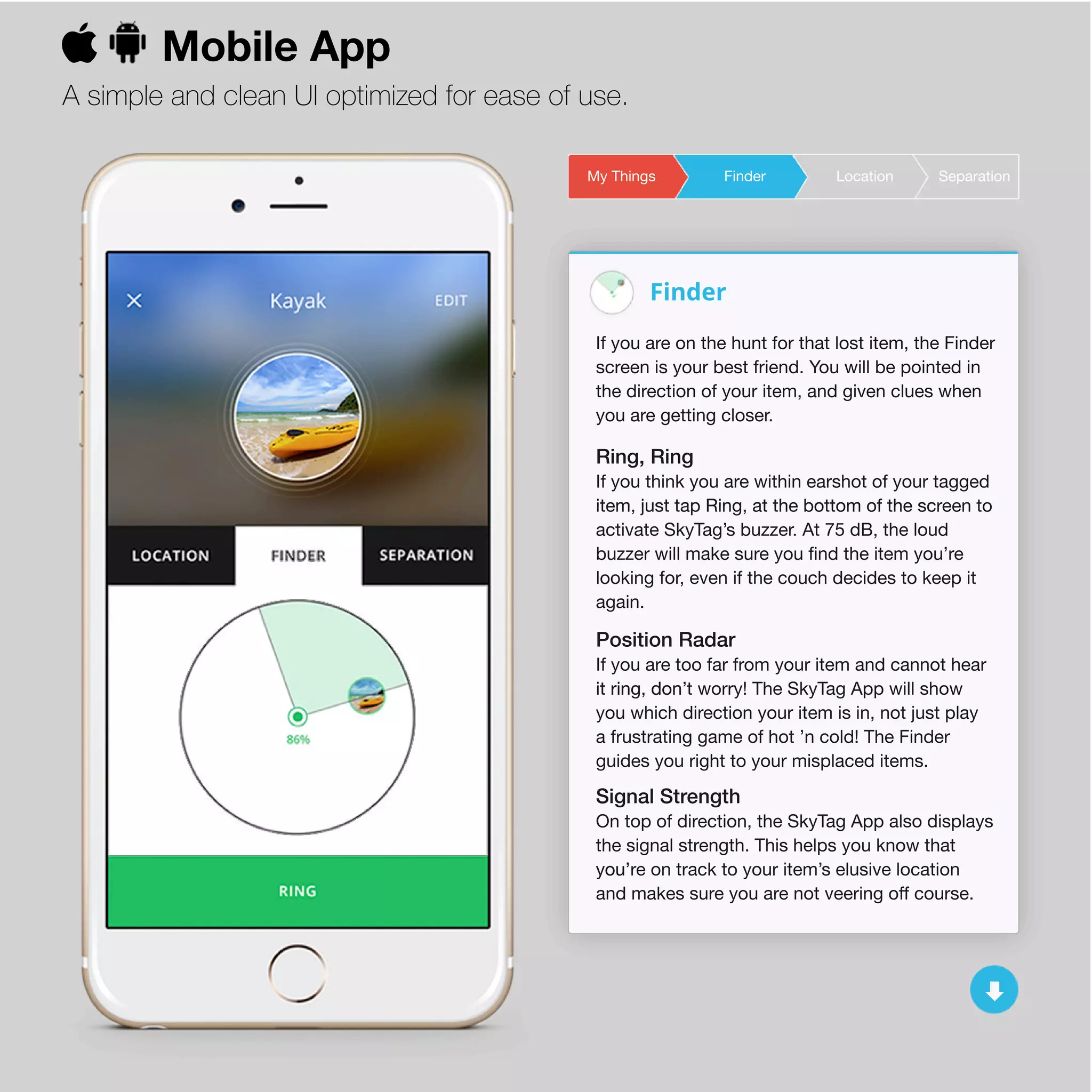 SkyTag Mobile App | PDF