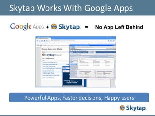 Skytap Google Apps | PPTX