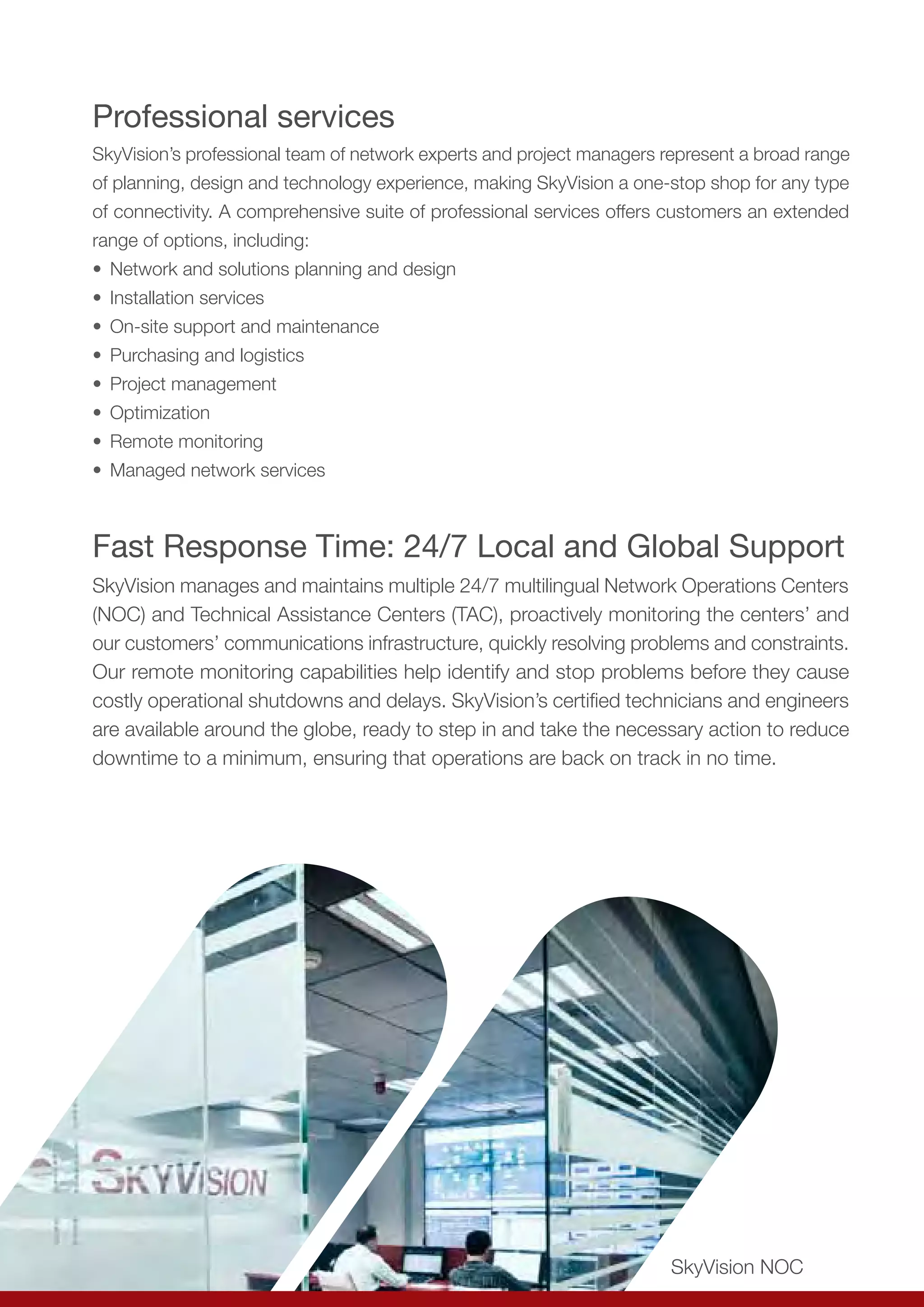 SkyVision Mining Solutions Brochure English | PDF