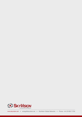 SkyVision Oil & Gas Solutions Brochure | PDF